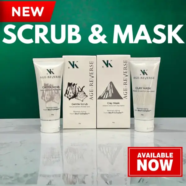 AGE-REVERSE CLAY MASK & GENTLE SCRUB - Cloversea - Age Reverse